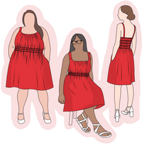 Cleo Dress Sewing Pattern – Original Digby Patterns